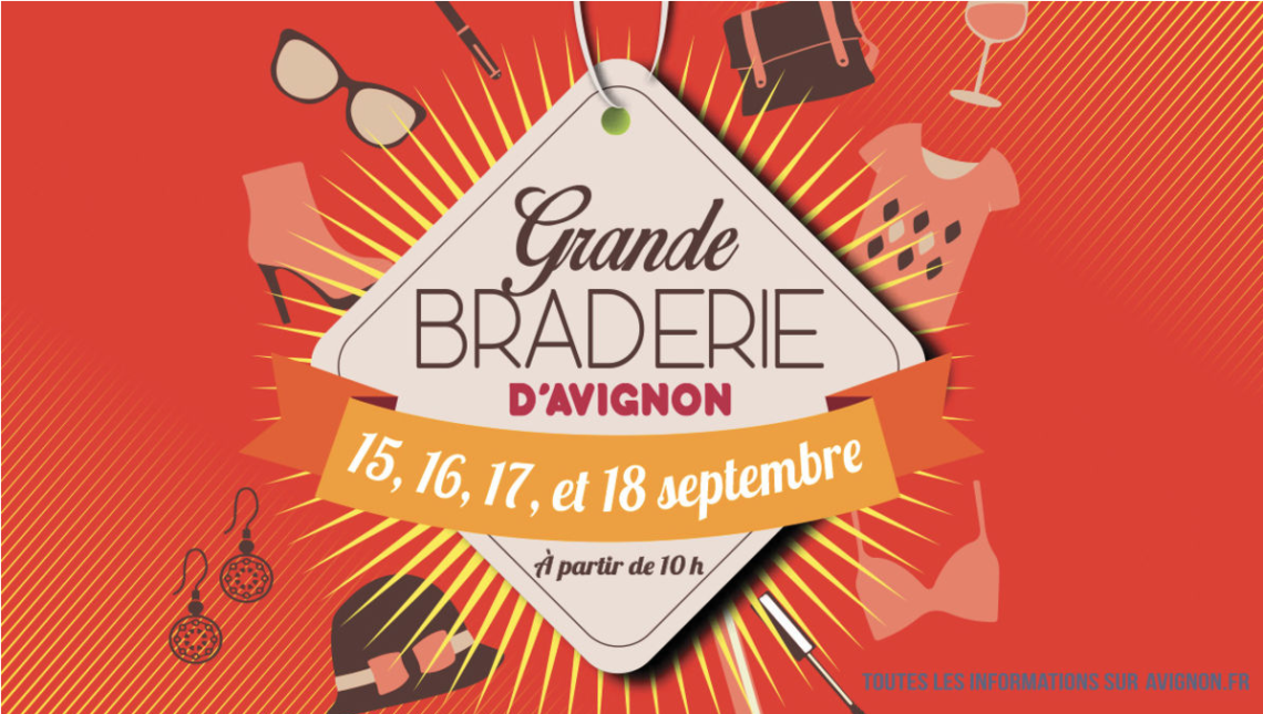La Grande braderie d’Avignon c’est cette semaine