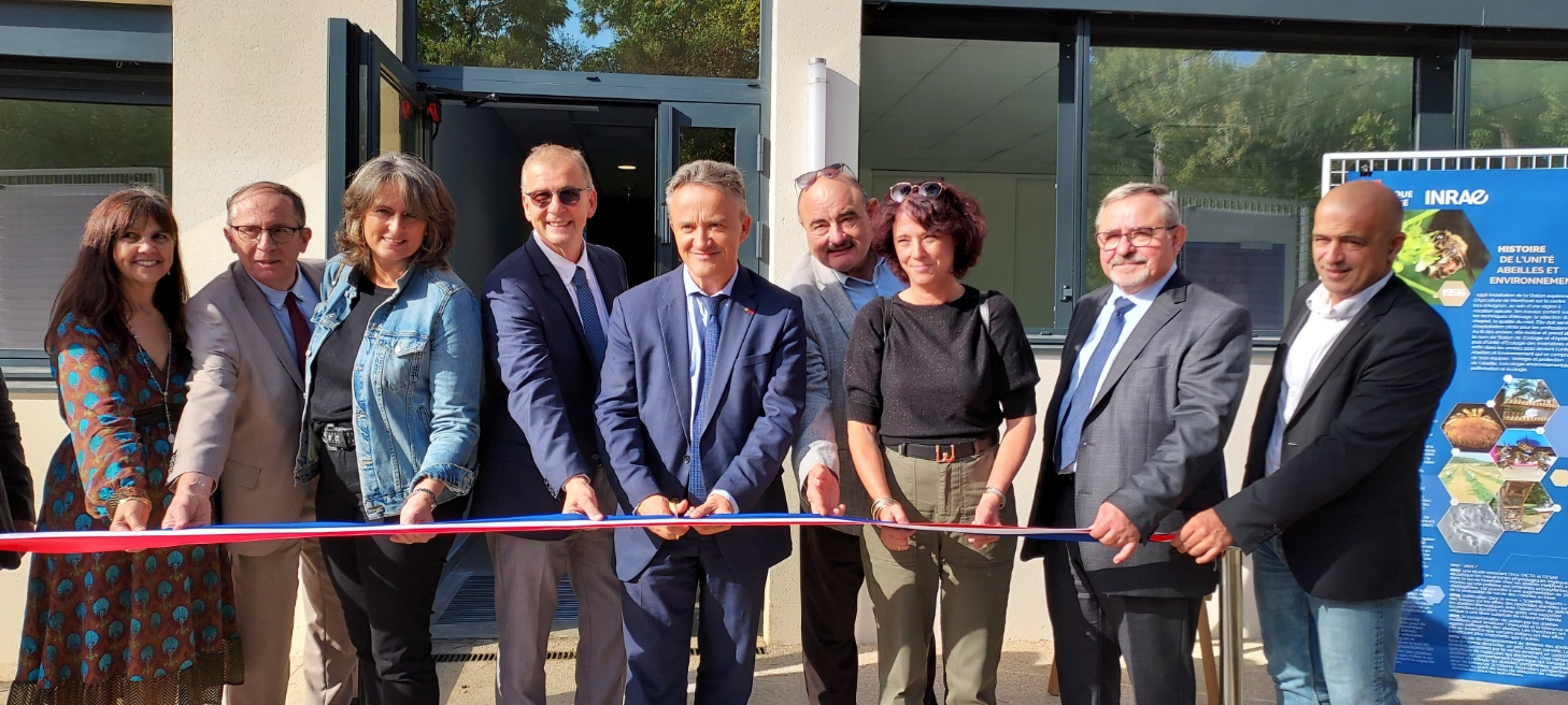 INRAE - Avignon : Inauguration du nouveau bâtiment 'Abeilles' dédié à ...