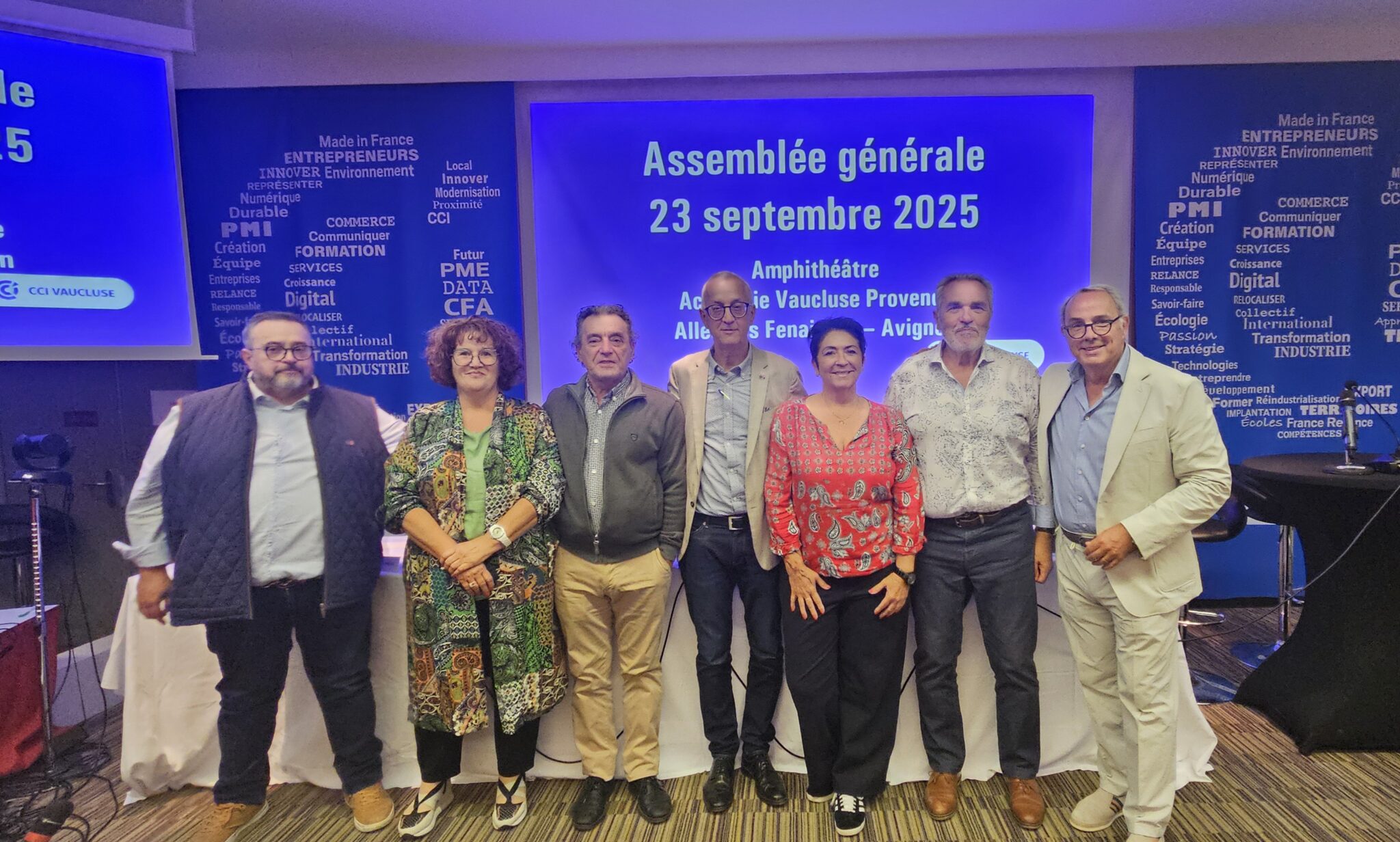 Gilbert Marcelli réélu président de la CCI de Vaucluse : une nouvelle équipe pour un nouveau ...